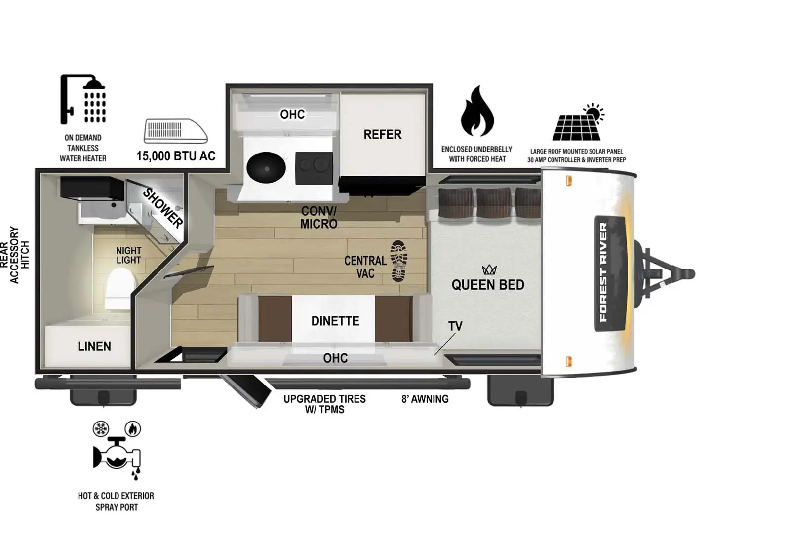 r-pod West Coast Travel Trailers - Forest River RV