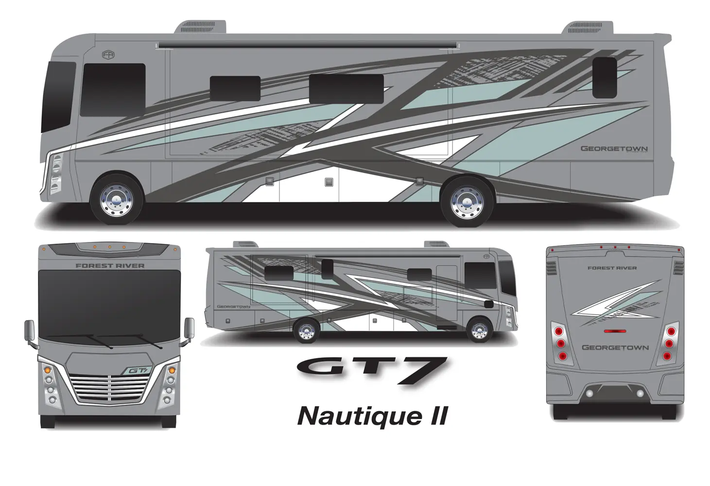 Georgetown 7 Series GT7 Class A Gas Motorhomes - Forest River RV
